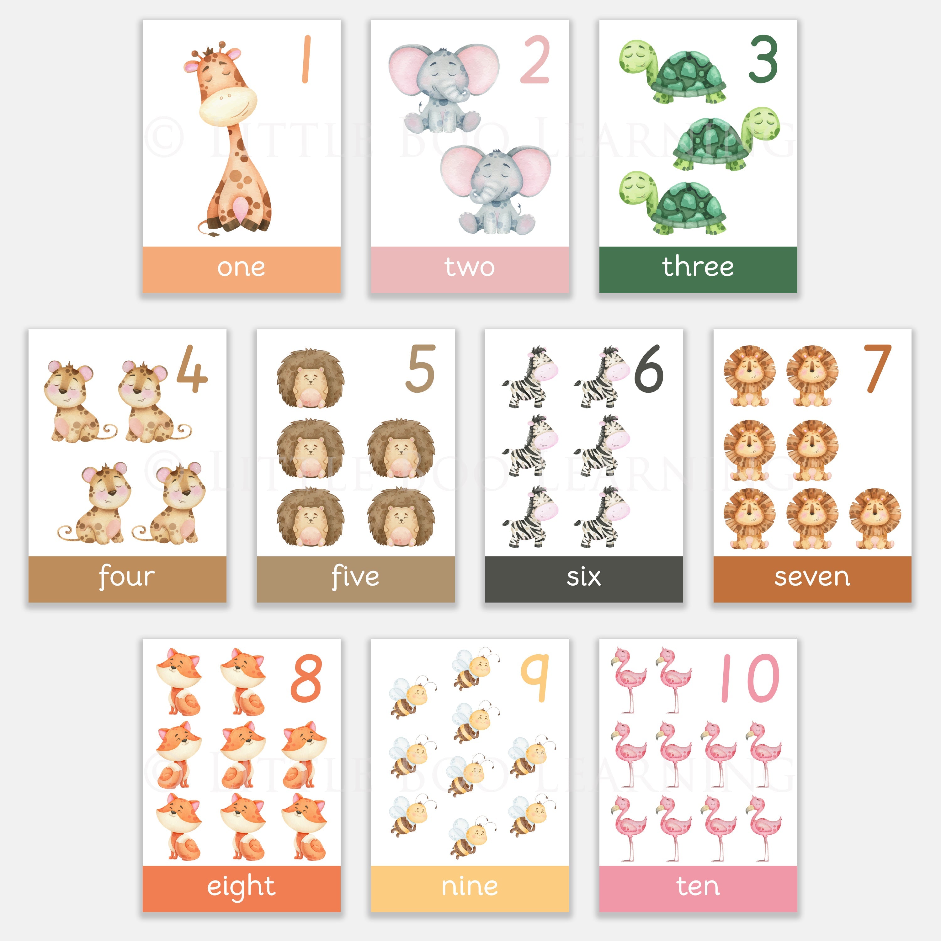 Numbers – Little Boo Learning
