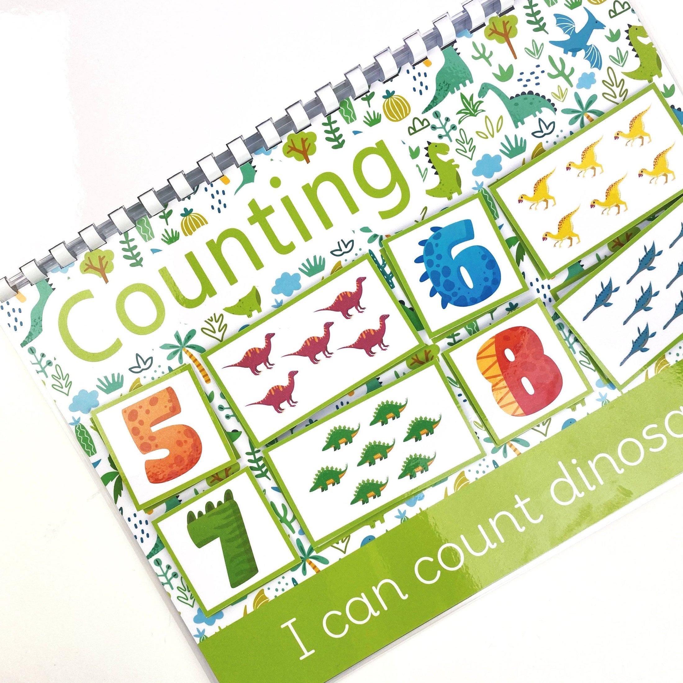 Dinosaur Pre-School Busy Book (PRINTABLE VERSION) – Little Boo Learning