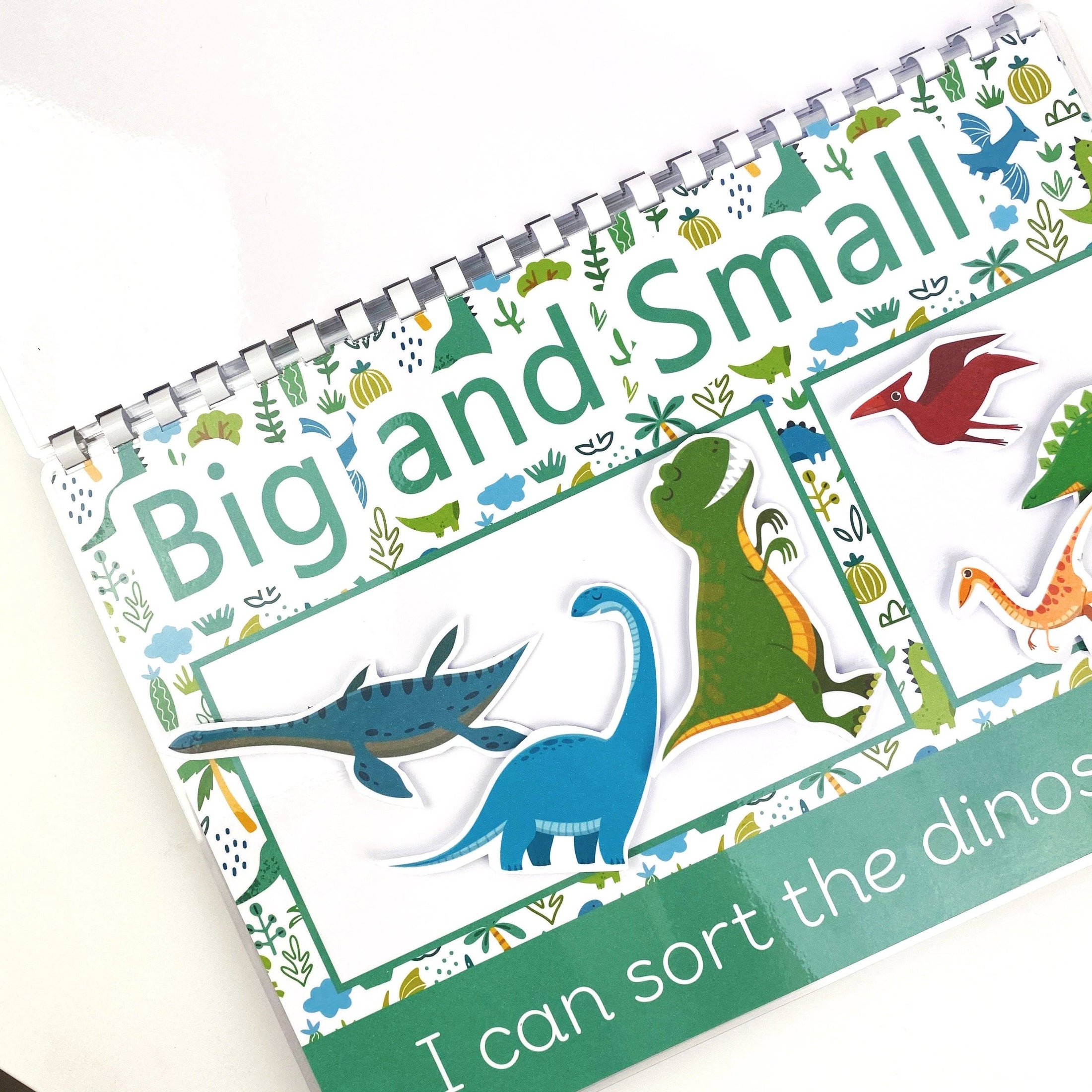 Dinosaur Pre-School Busy Book (PRINTABLE VERSION) – Little Boo Learning