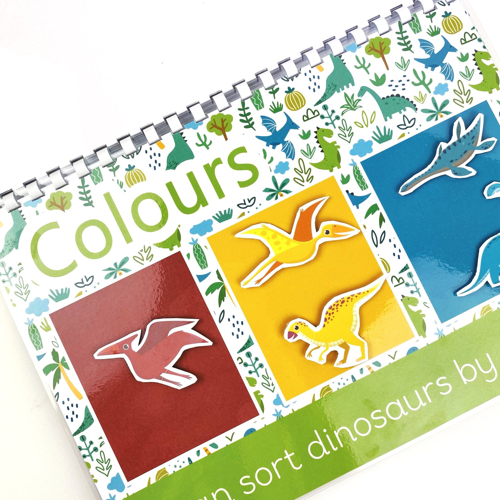 Dinosaur Pre-School Busy Book (PRINTABLE VERSION) – Little Boo Learning