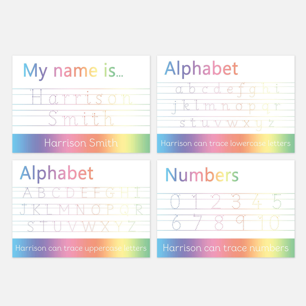 Guided Writing Learning Mat Pack by Little Boo Learning